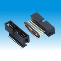 China Brass 1000VAC 3AMP 2.54mm Box Header SMT Connector for sale