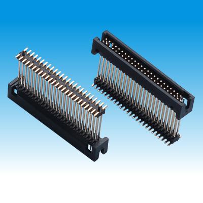 China 1.27mm Pitch 28P SMT Box Header Connector PBT Insulator H5.7 Gold Plated for sale