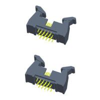 China 1.27x2.54mm 500VAC 3.0AMP Ejector Header Straight Connector for sale