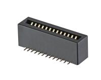 China Female Header 2.00mm Pitch PA9T 40P Card Edge PCB Connector SMT for sale