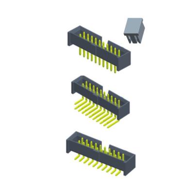 China 1000VAC Right Angle 3AMP 2.00mm H4.8 PCB Header Connector for sale