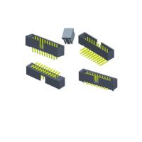 China Brass 1.0AMP 2.00mm H5.65 SMT PCB Box Header ISO1400 for sale