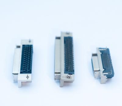 China SCSI 26Pin 50Pin 68Pin Female Male Connector CA Type Normal Type Right Angle DIP for PCB for sale