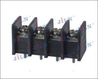 China Right Angle Barrier Terminal Block 2-12 Pin 9.5mm Pitch 300V 25A Wire to Board Connector for sale