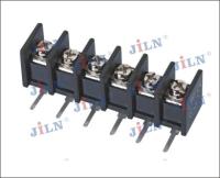 China Right Angle Barrier Terminal Block 2-12 Pin 9.5mm Pitch 300V 25A Wire to Board Connector for sale