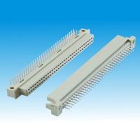 China Dual Row 2.54mm DIN41612 Straight Male Connector Polyester LCP for sale