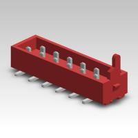 China TE Connectivity PA46 PCB Header Connector Male On Board CeCu Clip for sale