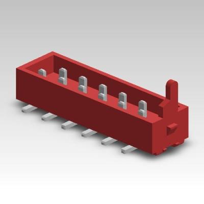 China TE Connectivity PA46 PCB Header Connector Male On Board CeCu Clip for sale