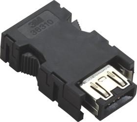 China Molex IEEE 1394 SCSI Connector PA46 10 Pin Servo Drive Plug SM-10P 1A 500V for sale