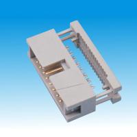 China PA9T LCP PCB IDC Box Header Connector White Brass Smt Header Connector for sale