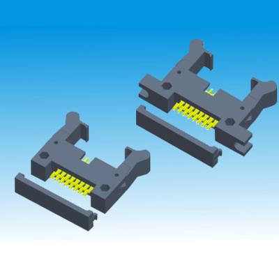 China IDC 2.00mm Ejector PCB Header Connector Brass PA9T LCP for sale