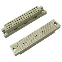China Middle Row 3x32 Pin 2.54mm Pitch Right Angle Connector DIN41612 for sale