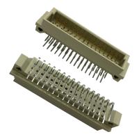 China Middle Row 3x32 Pin 2.54mm Pitch Right Angle Connector DIN41612 for sale