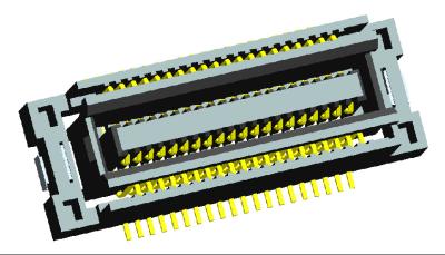 China LCP PS9T 0.8mm Pitch Floating Board to Board Connector Female Header SMT for sale