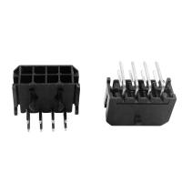 China MX3.0 3.0mm Pitch Wire to Board Connector Straight DIP SMT 90 Degree PA6T for sale
