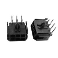 China MX3.0 3.0mm Pitch Wire to Board Connector Straight DIP SMT 90 Degree PA6T for sale