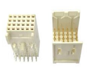 China Female Header Right Angle DIN 41612 Connector 4x18 4x24P LCP PS9T for sale