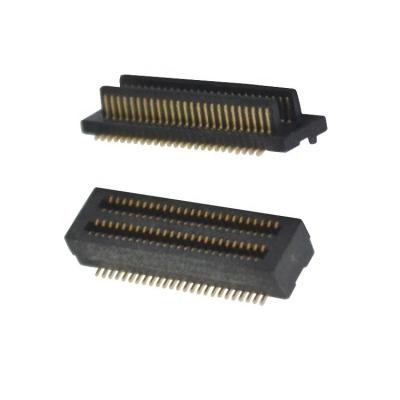 China 0.5mm Pitch BTB Connector Male Female PA9T LCP 50 Pin Height 5.0mm PCB Board to Board for sale