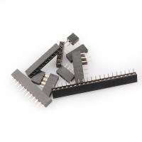 China SIL Pin 2.54mm Pitch Female Header Connector Single Row PA6T for sale
