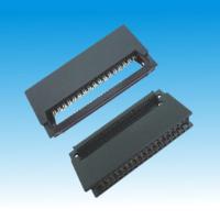 China 2.54mm Pitch Phosphor Bronze Card Edge Connector PBT Glass Fiber IDC 1A 500V for sale