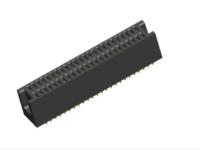 China LCP PA9T 1.7mm Pitch Female Header Connector 2x24P DIP for Display Gold Plated for sale
