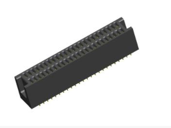 China LCP PA9T 1.7mm Pitch Female Header Connector 2x24P DIP for Display Gold Plated for sale