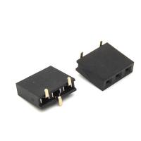 China PA6T 1.27mm Pitch Double Row Female Header Connector H4.6mm 1A 1000V for sale
