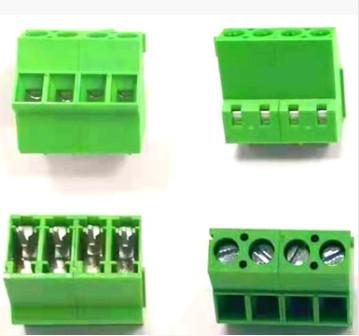 China PBT Insulator Screw Terminal Block 5.08mm Pitch 25A 2000V Brass Contact UL94V-0 for sale