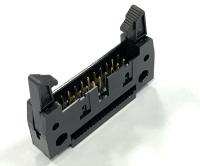 China PBT 2.54mm IDC Box Header Connector PCB Shrouded Connectors 3.0Amp for sale