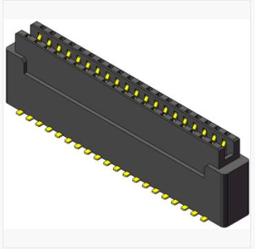 China 2.00mm Pitch 50 Position BTB Female Header Connector SMT H10.35 Gold Plated for sale