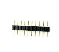 China Straight DIP Machine Round Male Header Dual Single Row SIP IC Socket for sale
