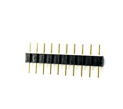 China Straight DIP Machine Round Male Header Dual Single Row SIP IC Socket for sale