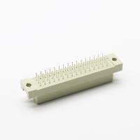 China 1000VAC Brass Polyester PBT Pcb Header Connector 30 Pin DIN41612 ROHS 3.0A for sale