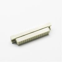 China 1000VAC Brass Polyester PBT Pcb Header Connector 30 Pin DIN41612 ROHS 3.0A for sale