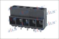 China JL135 Black PCB Terminal Connector 10.16mm Pitch AC3000V M4.0 Screw 52A 20-6AWG for sale