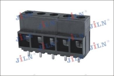 China JL135 Black PCB Terminal Connector 10.16mm Pitch AC3000V M4.0 Screw 52A 20-6AWG for sale