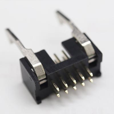 China 3.0Amp PBT PA6T Male Header Connector Latched Box Ejector For PCB Board for sale