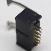 China 3.0Amp PBT PA6T Male Header Connector Latched Box Ejector For PCB Board for sale