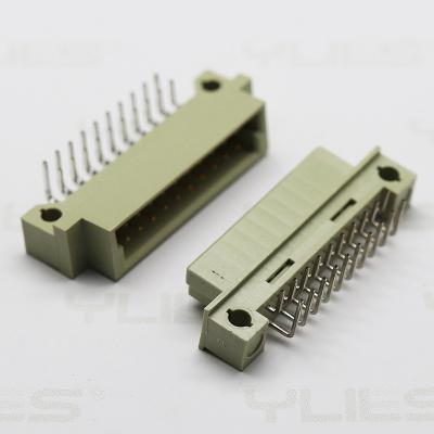 China DIN 41612 Connector Male Female Dual Row Third Row 2.54mm 3.0A 1000VAC for sale
