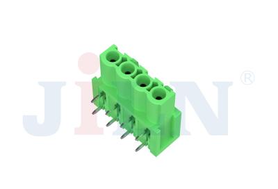 China M4.0 Steel PBT UL94V-0 Pluggable Terminal Blocks 2-12P Tin Plated 25A for sale