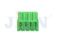 China M4.0 Steel PBT UL94V-0 Pluggable Terminal Blocks 2-12P Tin Plated 25A for sale
