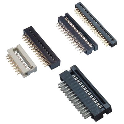 China IDC DIP Plug Male Wire to Board Connector 2.54mm Pitch 3.0A PBT UL94V-0 for sale