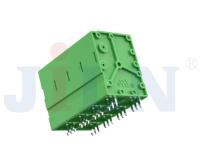 China DIP Tin Plated Pluggable Terminal Block 10.0mm Pitch 25A 2-24P Screw Connection for sale