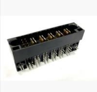 China PA9T PBT Card Edge PCB Connector 0.5A 200V 7.62mm Pitch 8S+5P Right Angle Male Header for sale