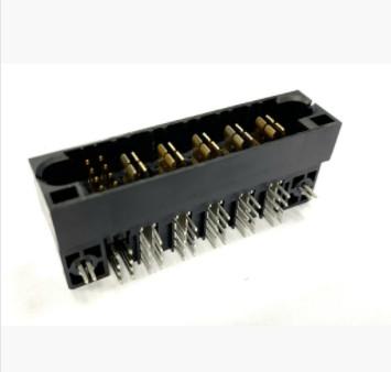 China PA9T PBT Card Edge PCB Connector 0.5A 200V 7.62mm Pitch 8S+5P Right Angle Male Header for sale