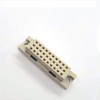 China Triple Row DIN 41612 Connector 96P Polyester PBT UL94V-0 3.0A for Motherboard for sale