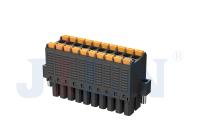 China JL15EDGKNHM 3.5mm Pitch Pluggable Terminal Block 4 to 40P Female Header Screw 15A 2000V for sale