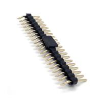 China Pin Header Connector 2.0mm Pitch Right Angle SMT Male Header Single Dual Row Reel Cap Packing for sale