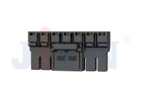 China Brass PBT Electrical Terminal Block 7.5mm 25A AC2000V Plug In Terminal Block for sale