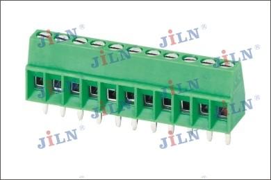 China JL308 Universal Terminal Block Connector 1500VAC 6A 26-18AWG PBT PA66 for sale